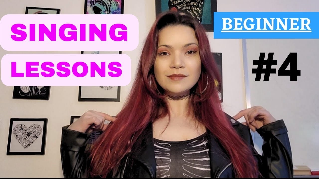 SINGING LESSONS - BEGGINER #4 - RELAX YOUR BODY TO SING - EXERCISES # ...
