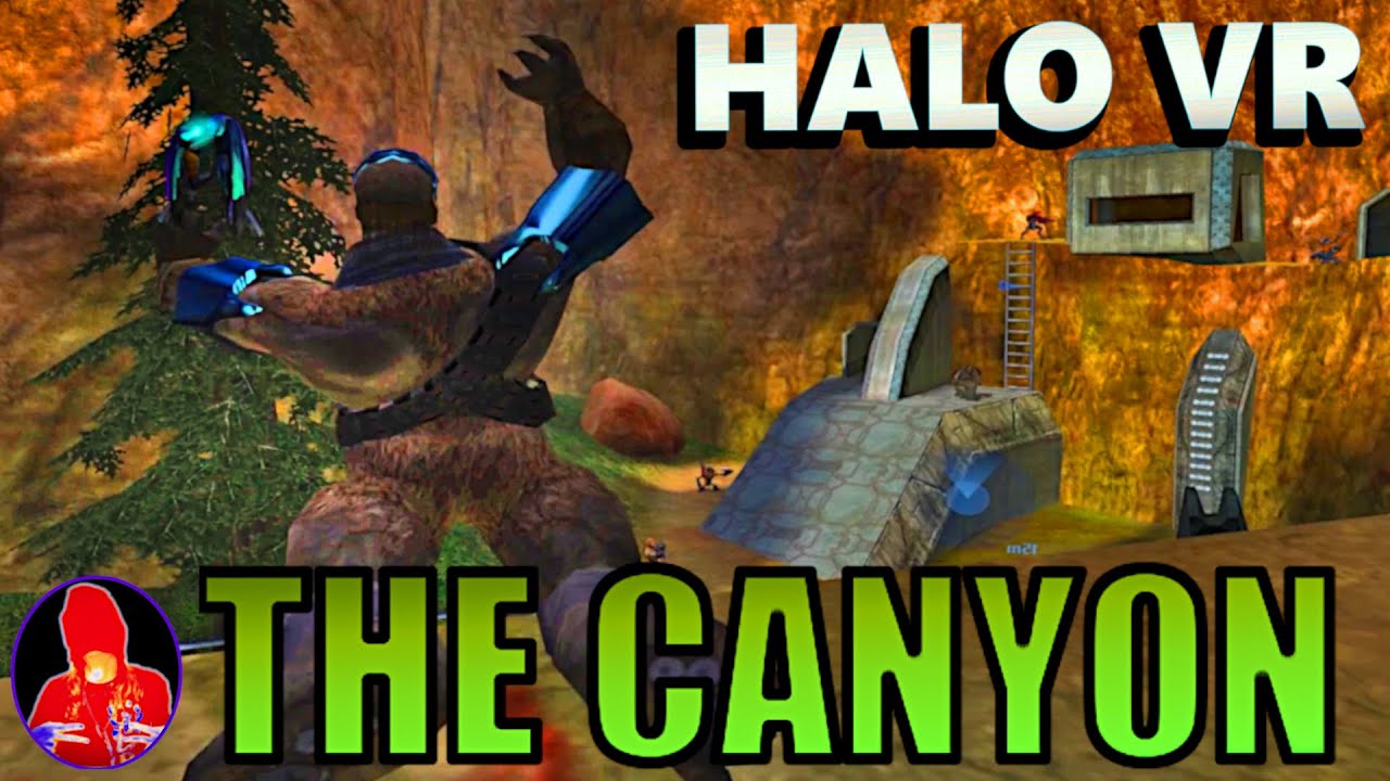 THE CANYON // Halo VR MCC Map Port - YouTube