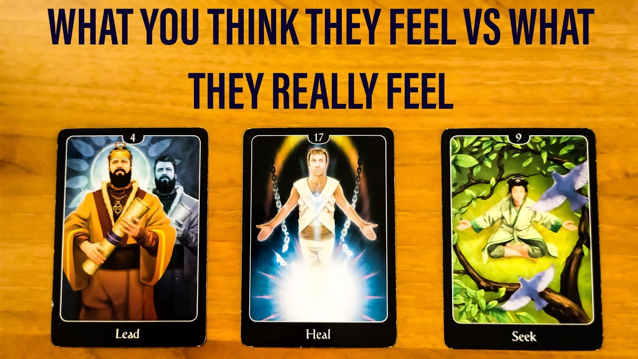 PICK A CARD: 🌕🌓 WHAT YOU THINK THEY FEEL VS WHAT THEY FEEL. TIMELESS ...
