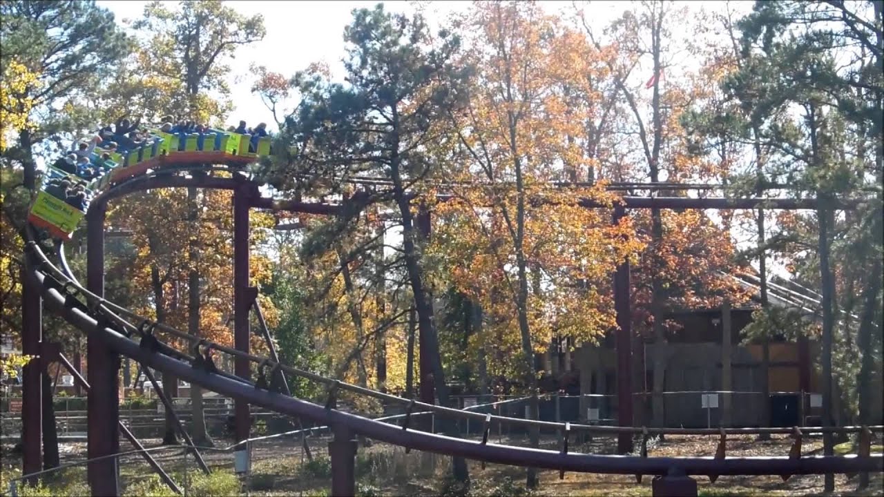 Six Flags Great Adventure: Runaway Mine Train off Ride POV 1080p - YouTube