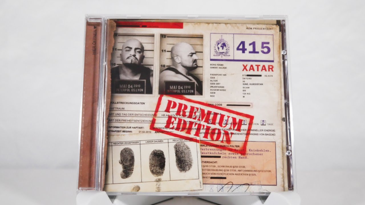 Xatar - Nr. 415 CD Unboxing - YouTube