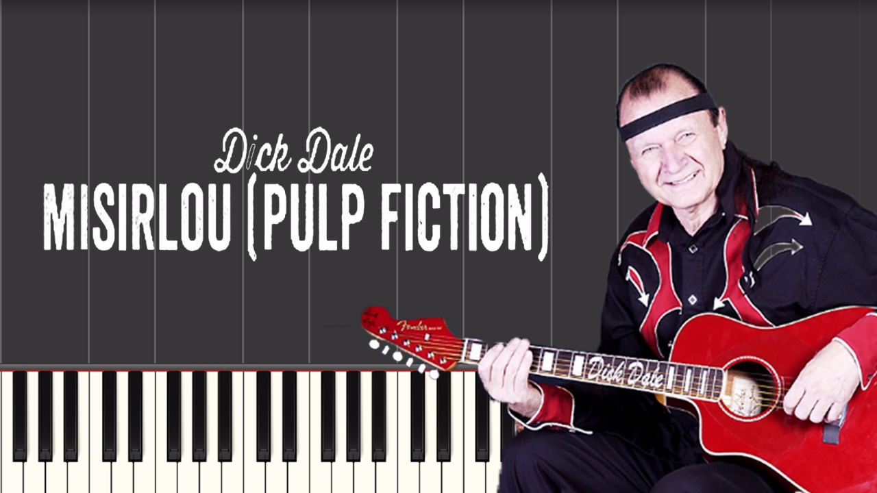 Misirlou(Pulp Fiction Theme)(Piano Tutorial)(Synthesia) - YouTube