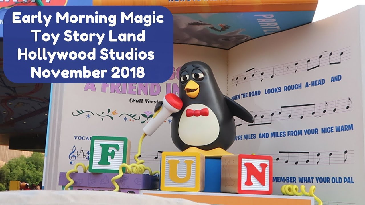 Early Morning Magic Toy Story Land | Hollywood Studios | Walt Disney ...