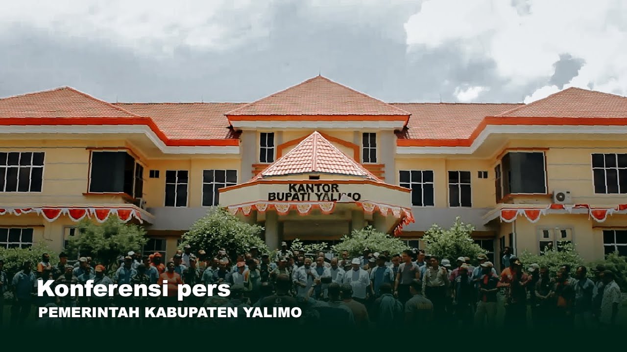 @Konferensi pers pemerintah Yalimo - YouTube