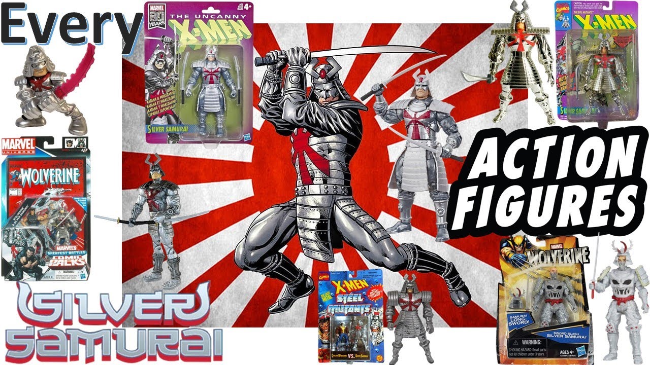 Every Silver Samurai Action Figure Comparison List - YouTube