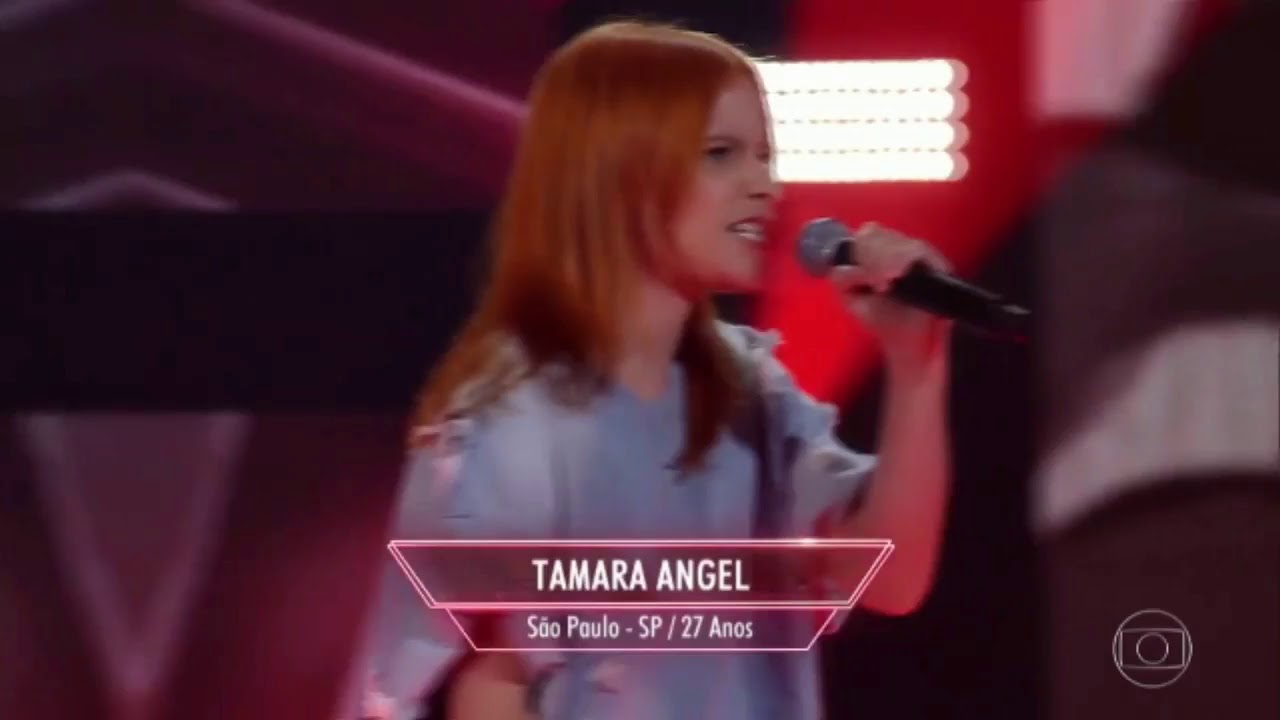 TAMARA ANGEL CANTA ESSE TAL DE ROCK ENROW The voice Brasil 02/08/2018 ...