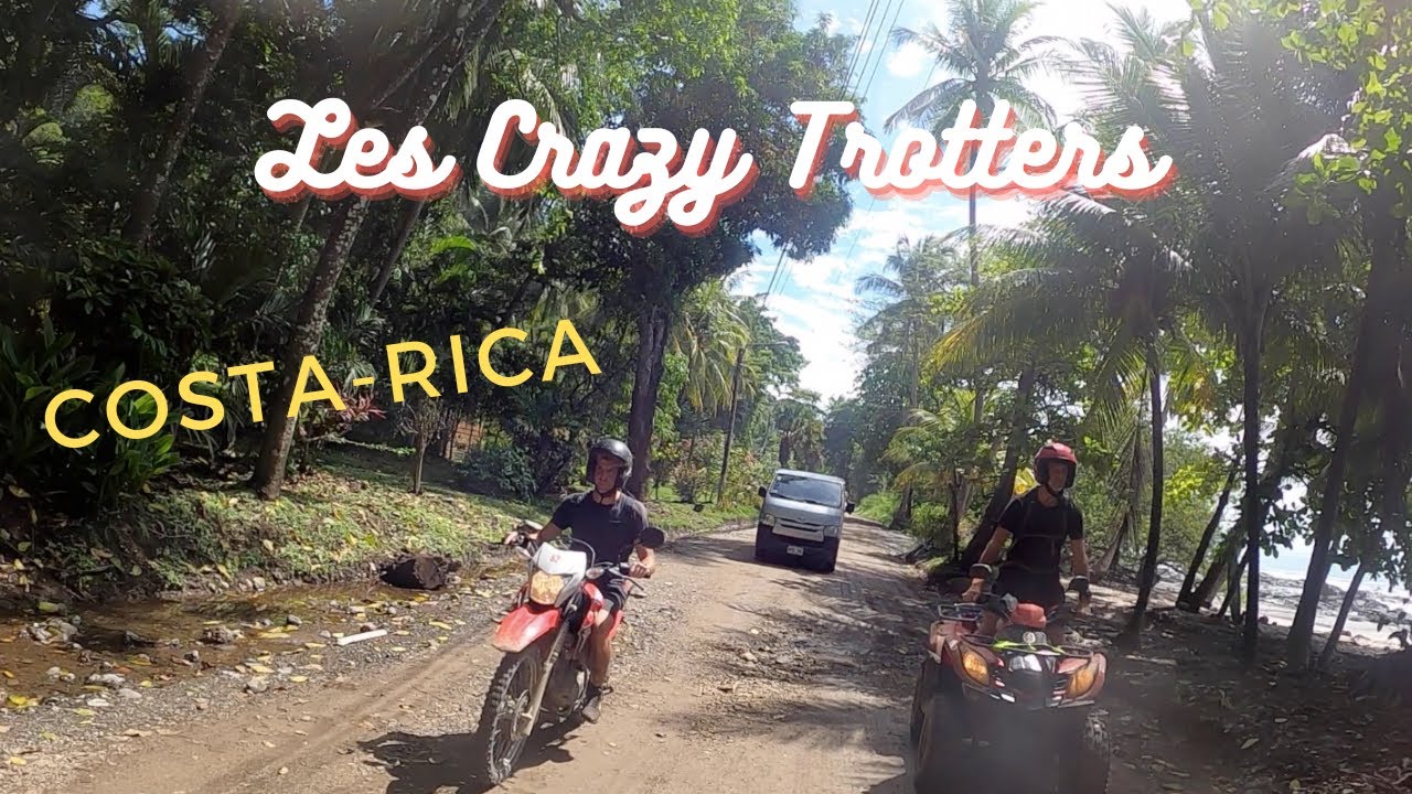#27 Les Crazy Trotters - Costa Rica - Surf et Moto - YouTube
