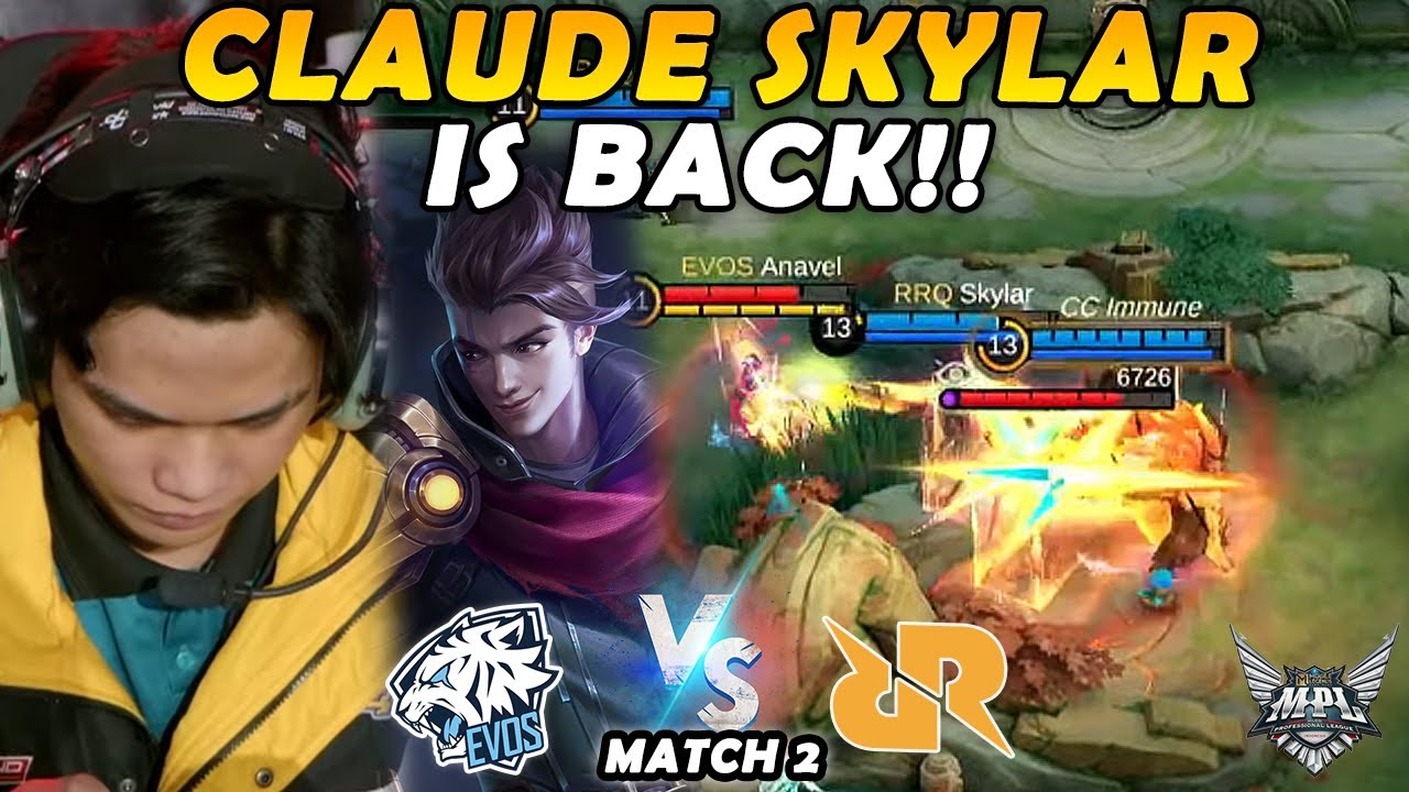 DEBUT LESLEY DI MPL!! CLAUDE SKYLAR DILEPAS COY!! - RRQ VS EVOS MATCH 2 ...