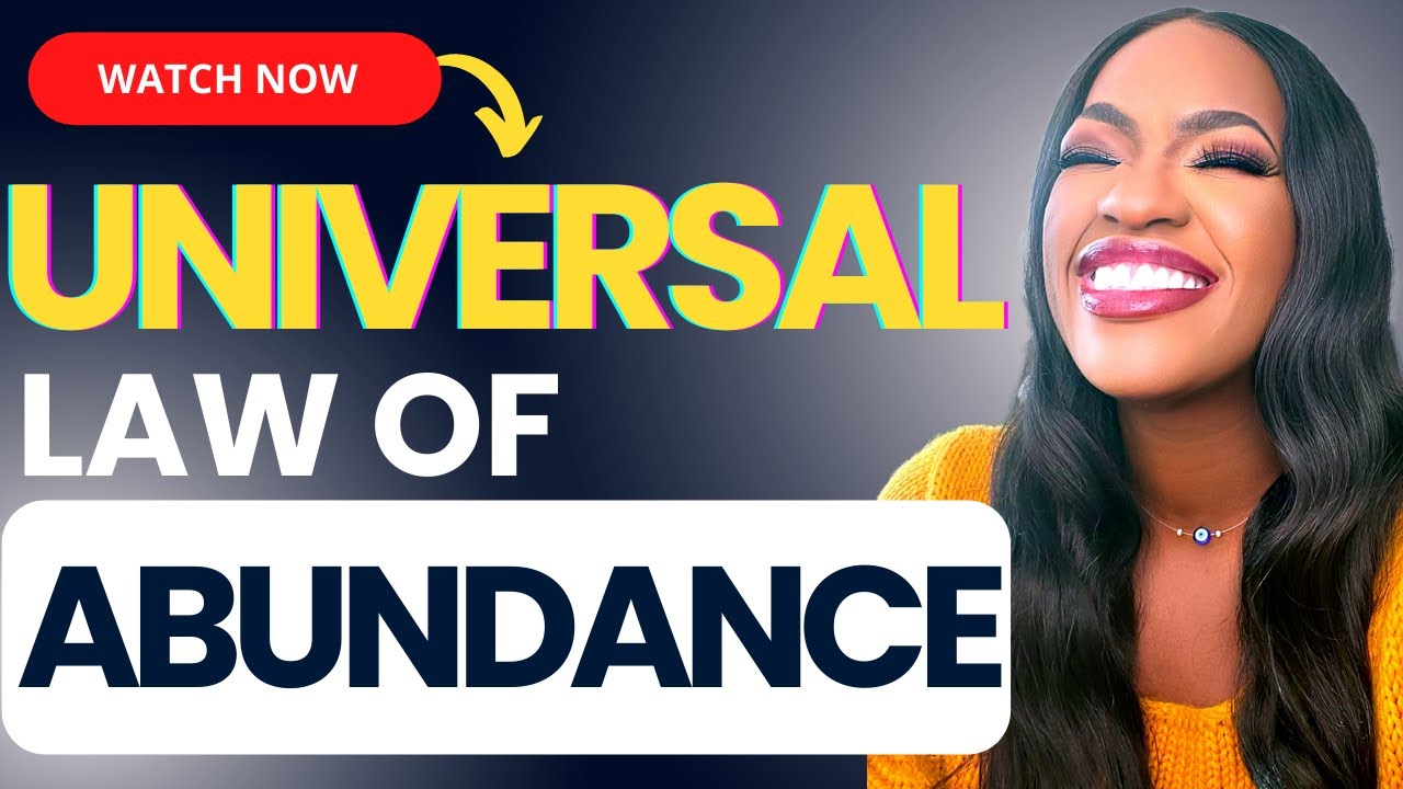 MINI-SERIES: Universal Law of Abundance - YouTube