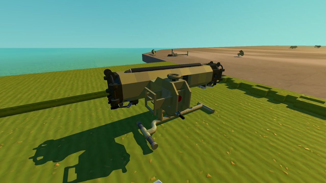 Scrap Mechanic/rocket launcher/птур/ракетная установка/[STILL]-215S ...