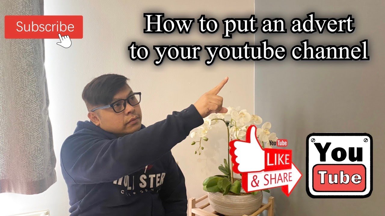 How to put an advert to your Youtube Channel | How to customise your ...
