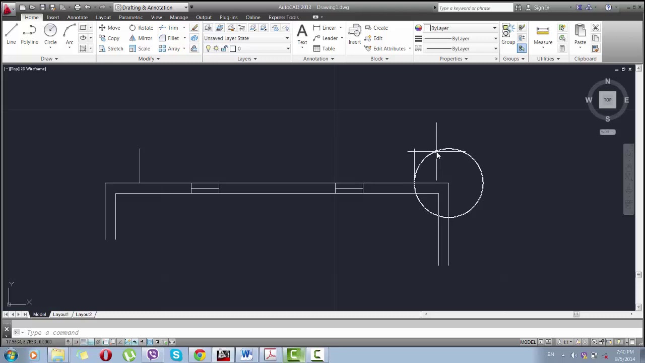 AutoCAD: Διάλεξη 11: Εργαλεία Σχεδίασης Μέρος Ι - YouTube