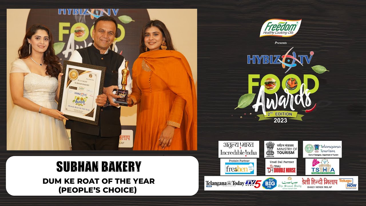 Subhan Bakery | Dum ke Roat Of The Year | Hybiz Food Awards 2023 - YouTube