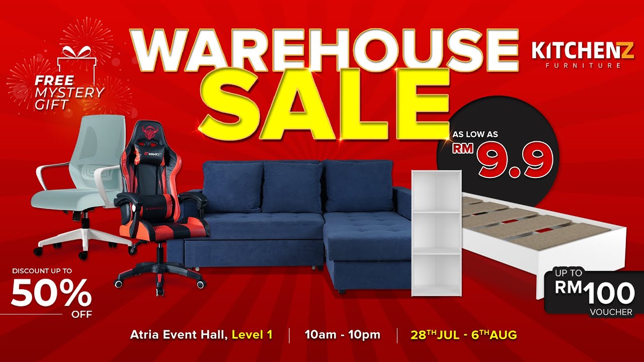 Warehouse Sales | 28th July - 6th August 2023 | Atria Mall | Atria ...