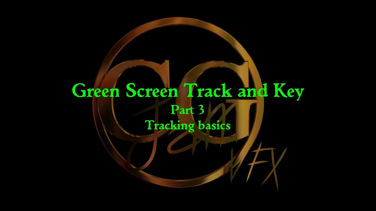 Tracking green screen footage - YouTube