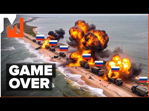 Ukraine Just SPIT in Putin’s Face at KINBURN SPIT... 2,500 Russian Troops TRAPPED