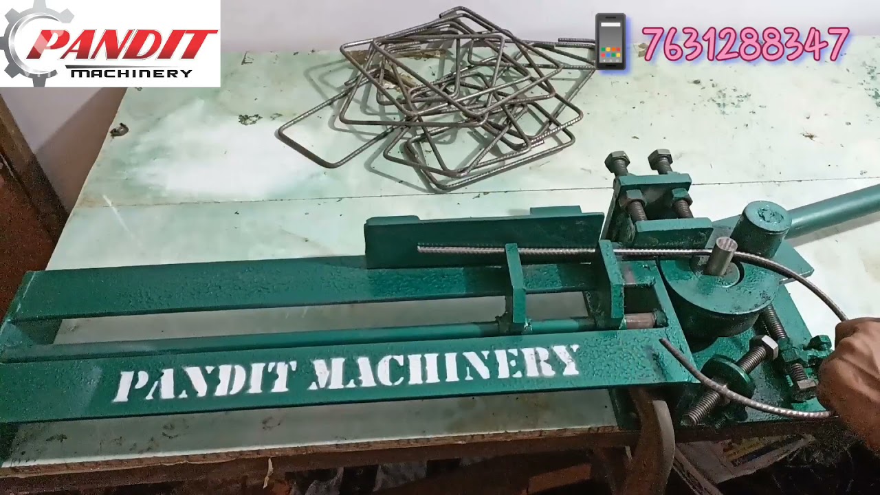 HEAVY ROUND AND SQURE RING MAKING MACHINE - YouTube