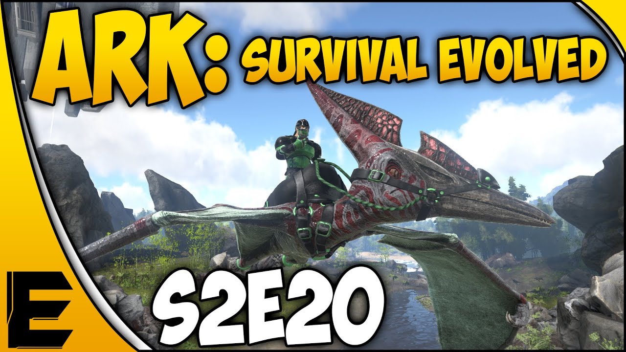 ARK Survival Evolved Gameplay "Base Tour, Vault, Mach 2 Scouting For ...