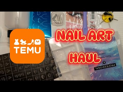 TEMU NAIL ART HAUL - YouTube