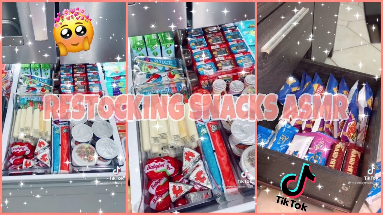 #Snack Drawer Restock , Refill & Oranizing 🥨🍿Pantry & Kitchen Restock ...