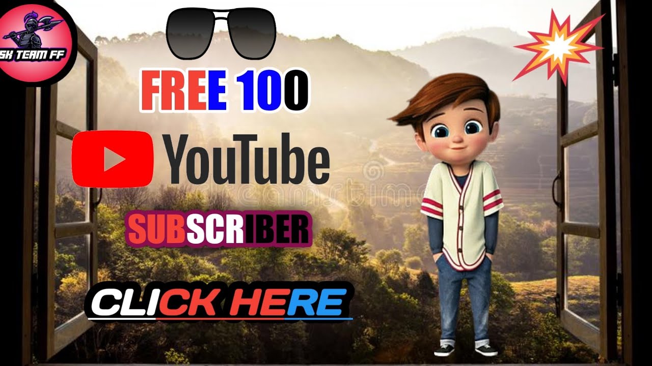Free 100 subscribe. Channel promotion is live. yt channel free ...