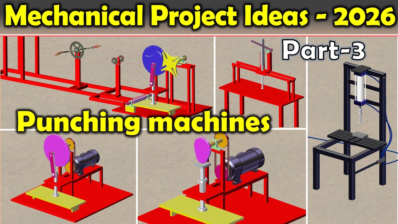 Mechanical Project ideas - Part-3 | Lemurian Designs - YouTube