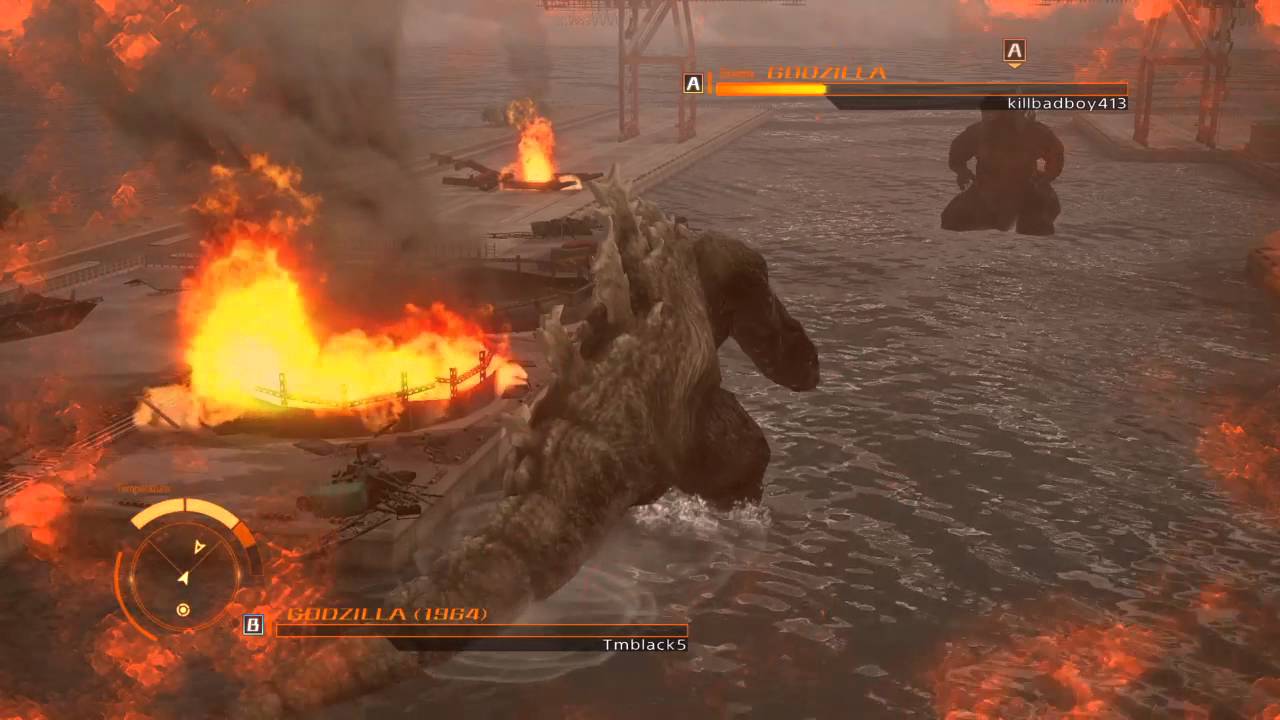 GODZILLA PS4 versus mode : Godzilla (1964) vs. Godzilla 90's "Not Done ...