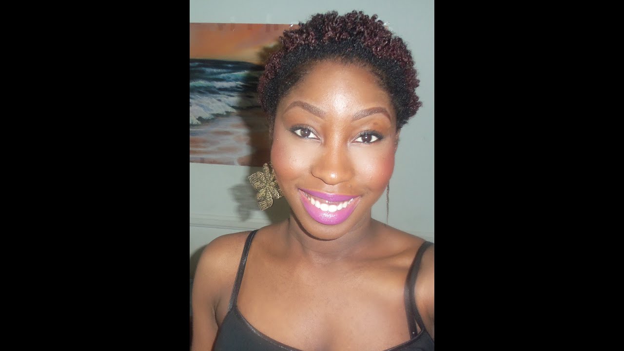 How To Do A Twist Out on a TWA - YouTube