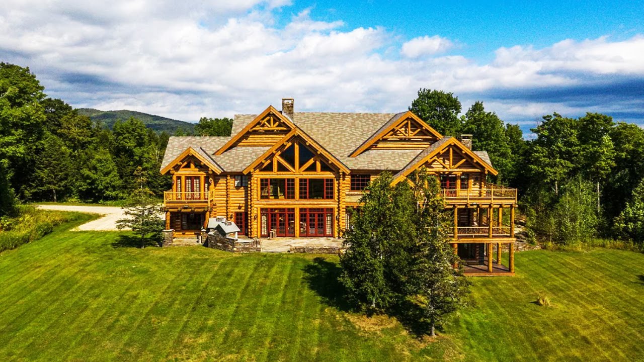 Vermont real estate. Mansion for sale for $ 5,900,000. - YouTube