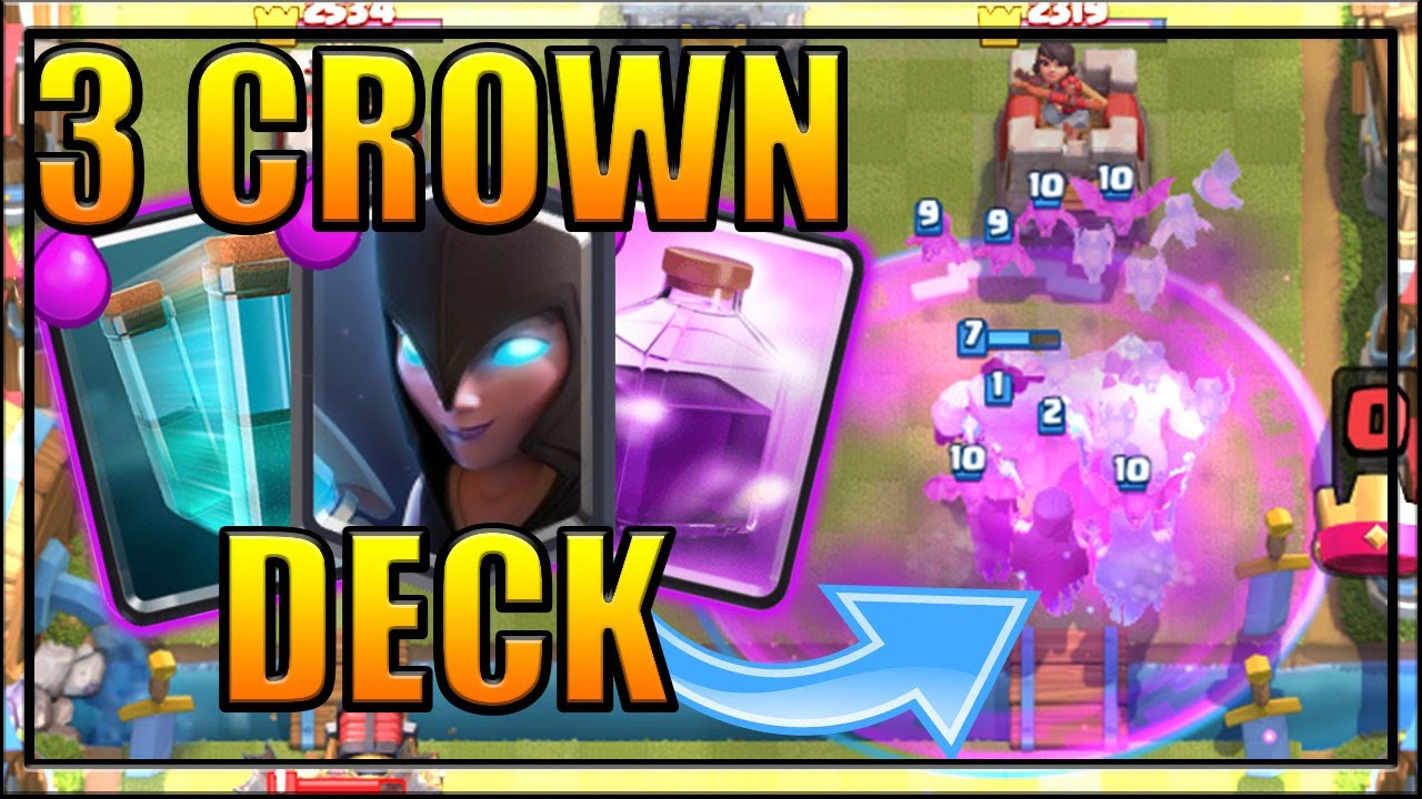 Best Night Witch Deck Or Troll Deck Clash Royale Night Witch Rage And