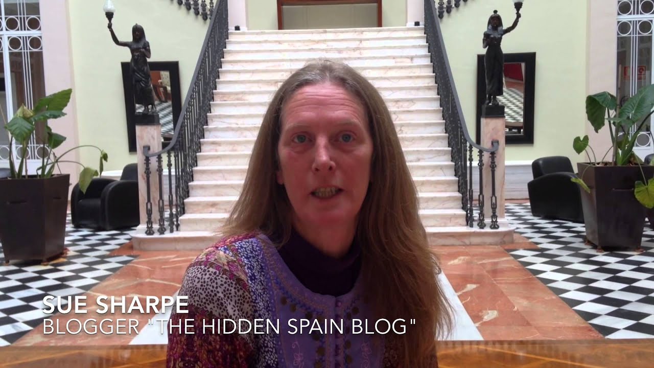 Sue Sharpe, blogger en "The Hidden Spain Blog" - YouTube