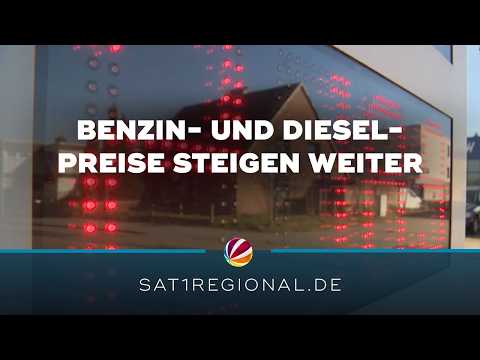 Benzin- und Dieselpreise steigen weiter: Speditionen stehen vor Problemen