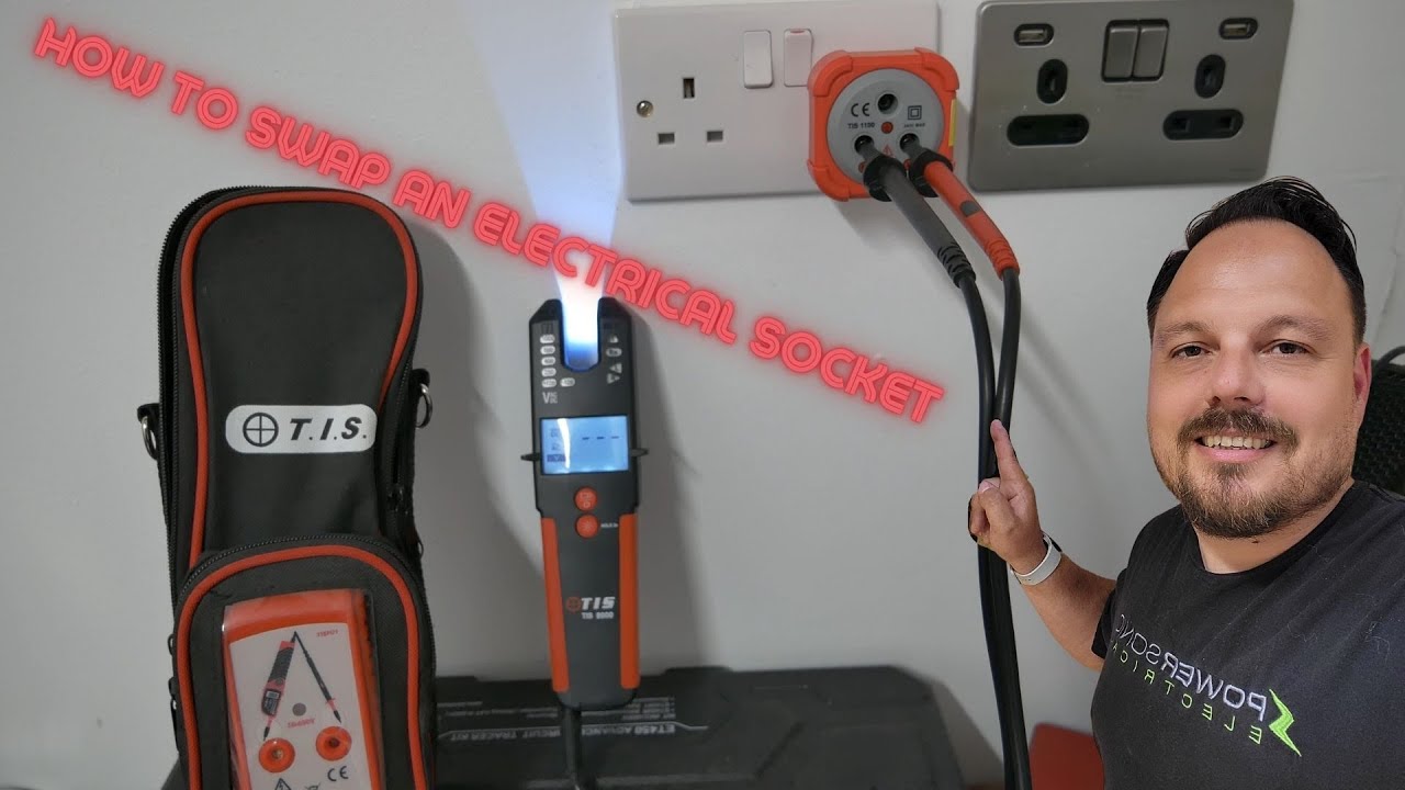 How to swap - install a double electrical socket step by step - safely ...