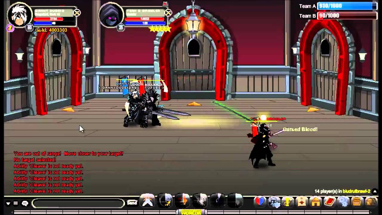 AQW Dragonlord Bludrut Brawl - YouTube