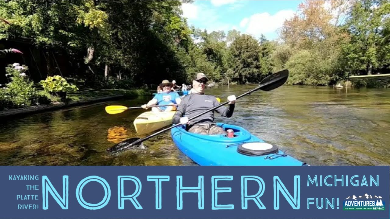 Platte River Kayaking Michigan - Review - YouTube