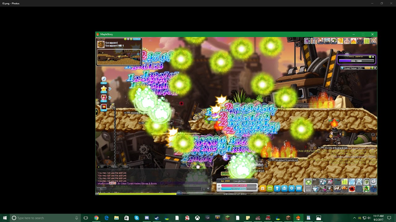 Fire/Poison Mage 5th job skills - YouTube