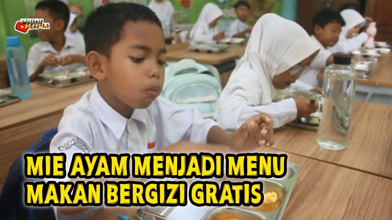 MAKAN BERGIZI GRATIS DI BLORA ADA MENU BARU MIE AYAM - YouTube