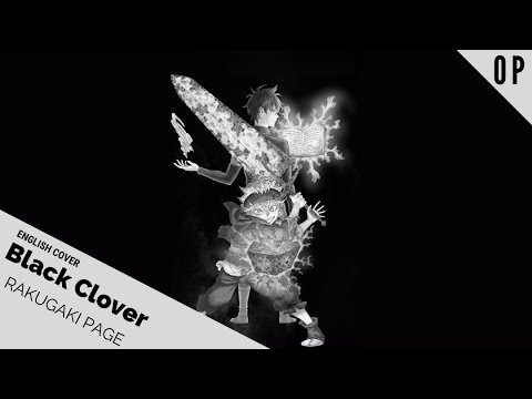 「English Dub」Black Clover OP 6 "Rakugaki Page"『 ブラッククローバー』【Sam Luff ...