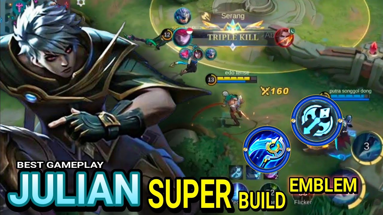 COMBO SKILL JULIAN TERSAKIT ~ JULIAN TOP GLOBAL ~ MLBB - YouTube