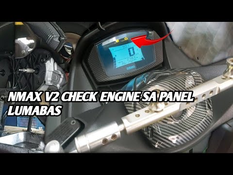 nmax v2 may check engine ayaw mag start may kumalampag na maingay paano ...
