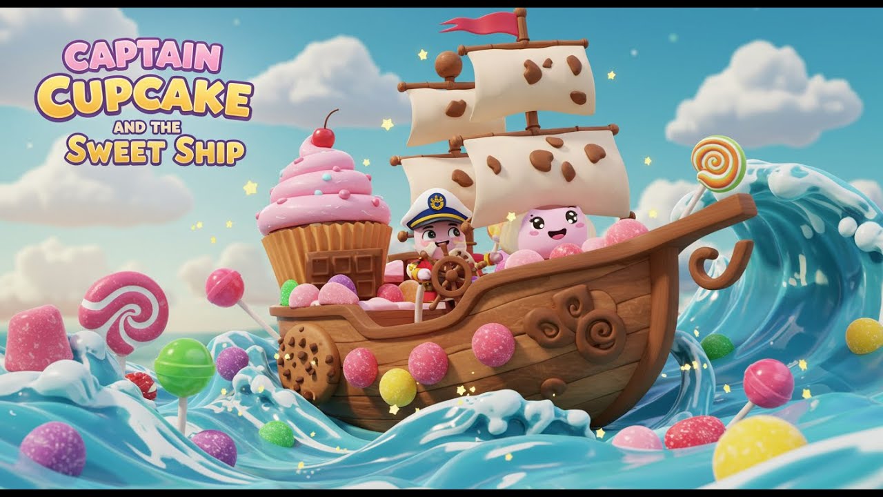 Captain Cupcake and the Sweet Ship🧁🚢 | Fun & Delicious Kids Adventure ...