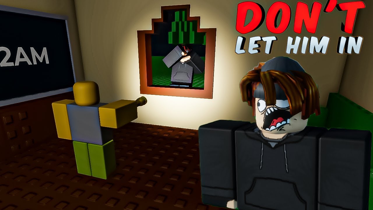 Roblox ;- Don't Let Him In [ Full Walkthrough + Ending ] - YouTube
