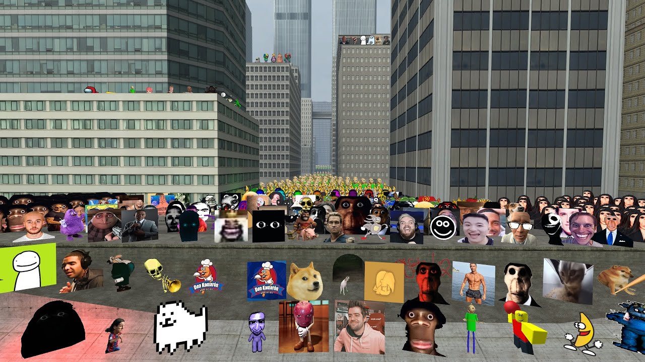 Too Much Nextbots !! (Part 40) - YouTube