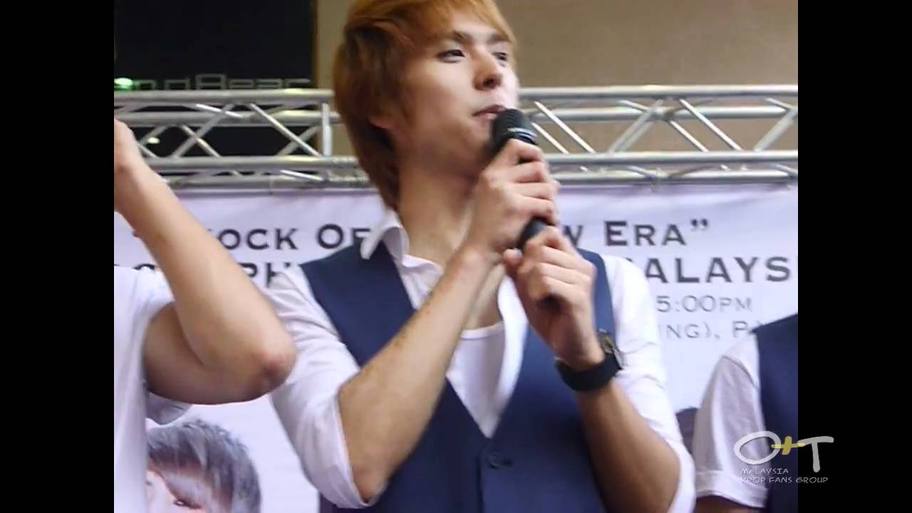 [Fancam]100627 Beast M'sia Autograph Session-Ending - YouTube