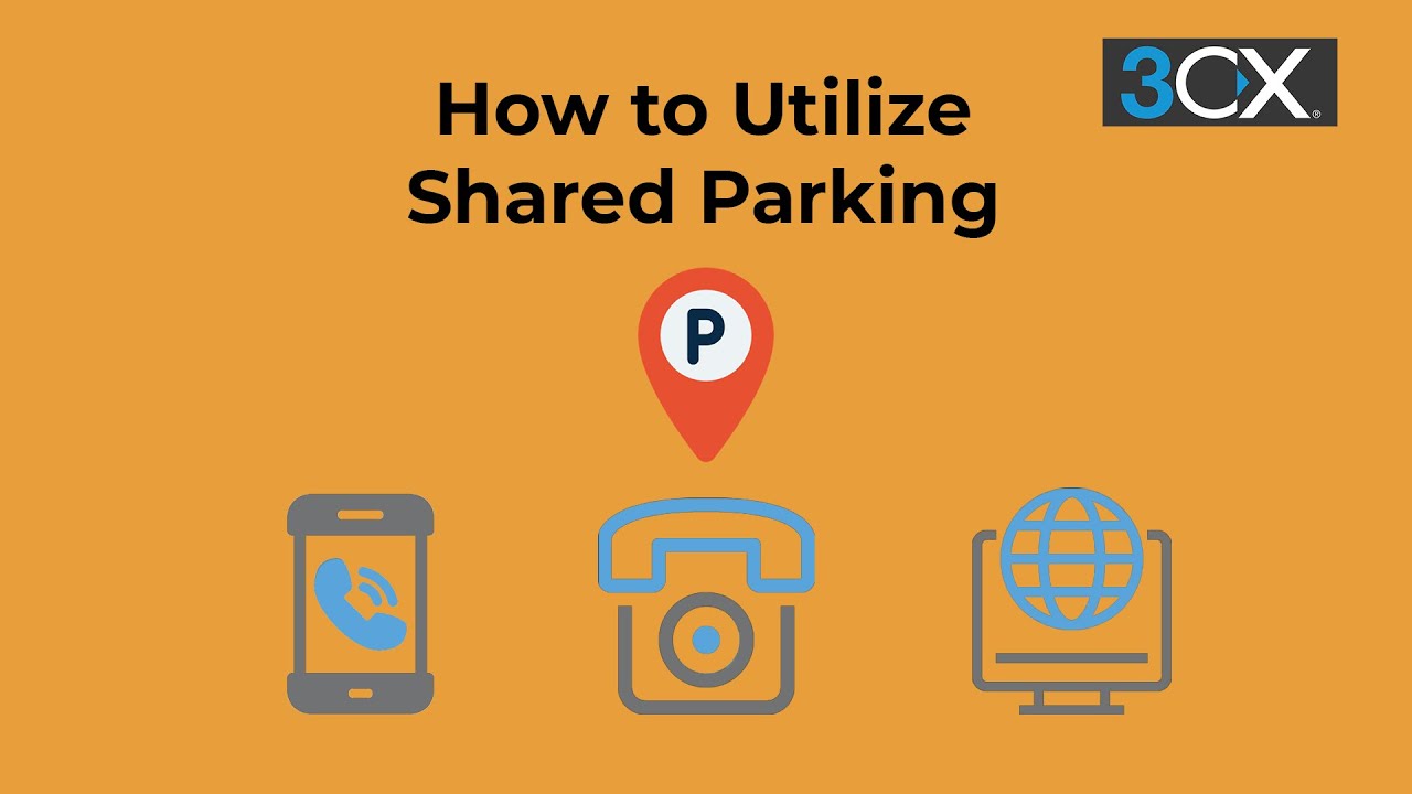 How to Utilize Shared Parking | 3CX Basics - YouTube