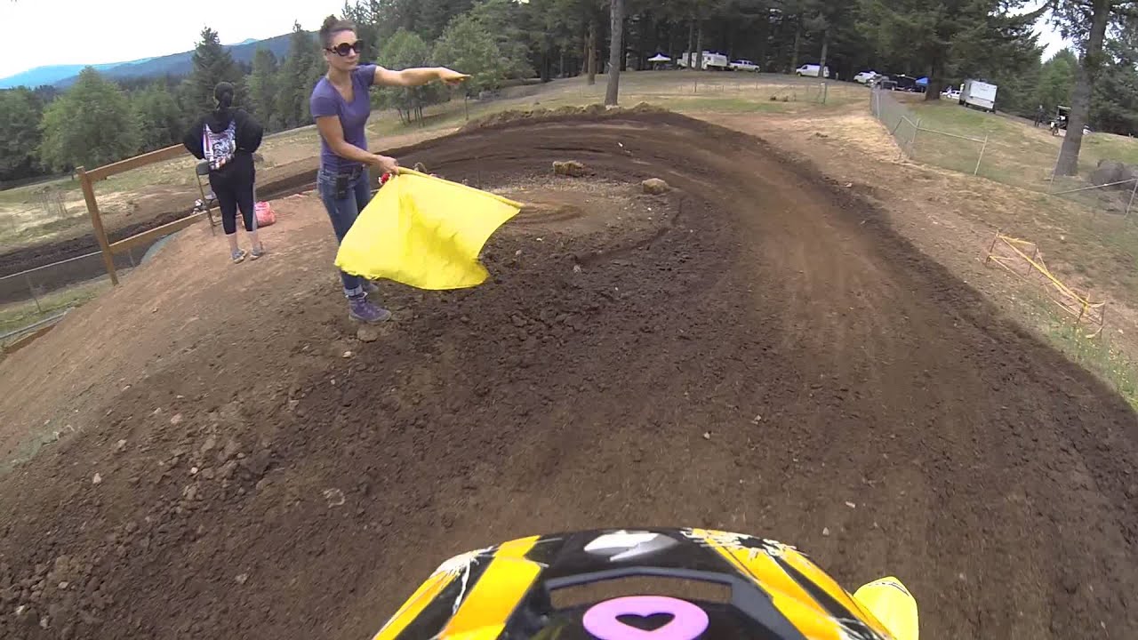 2015 Oregon Old timer mx Moto 4 novice 40 plus - YouTube