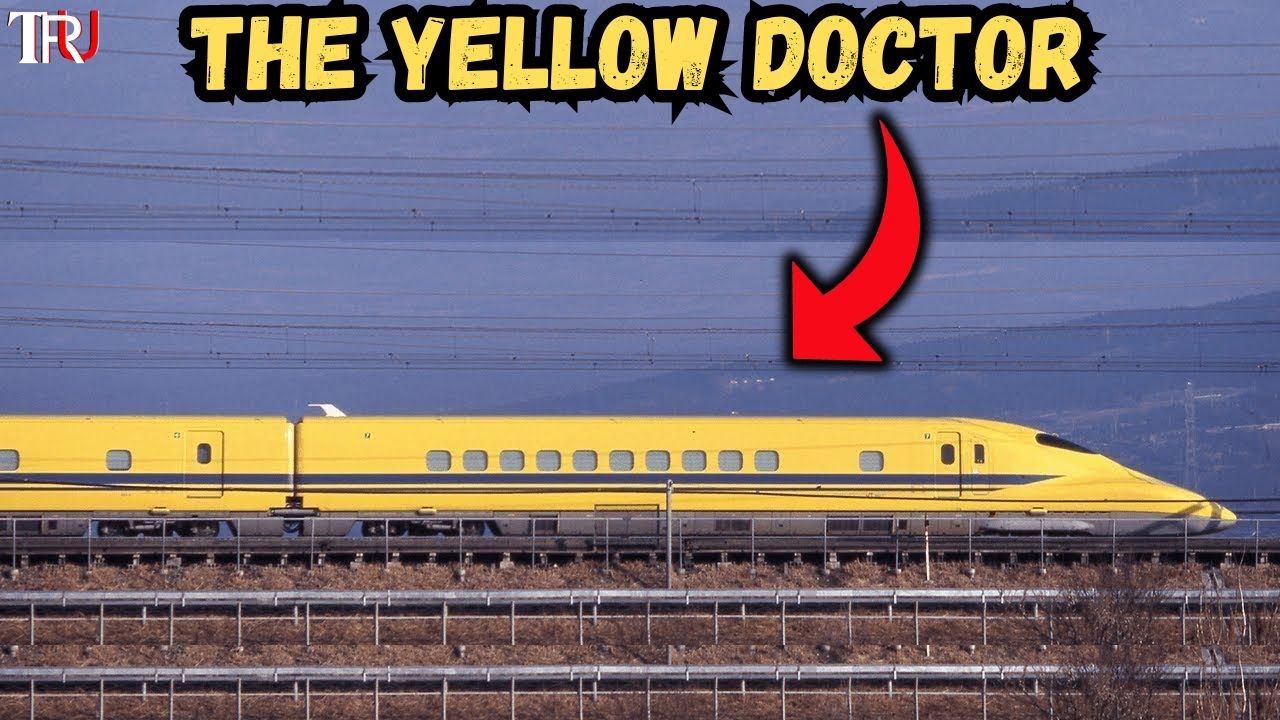 The Japanese Shinkansen Bullet Train 'Dr. Yellow' - YouTube