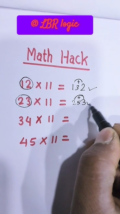 math hack || multiplication tricks #shorts #mathshorts #mathtricks # ... math hack || multiplication tricks #shorts #mathshorts #mathtricks # ...