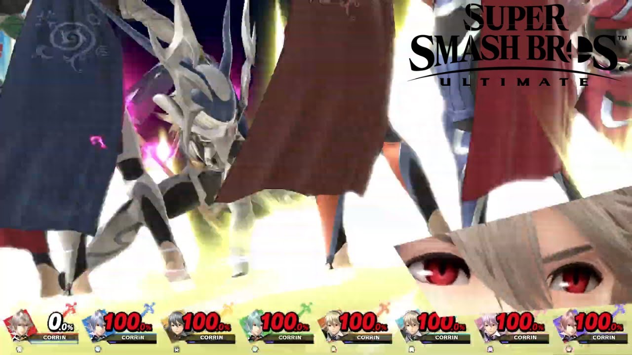 Super Smash Bros Ultimate 8 Player Final Smash Corrin - YouTube