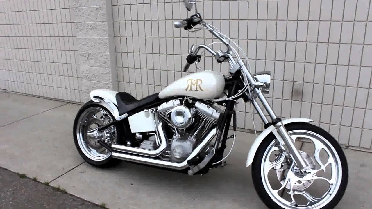 2000 Harley Davidson FXST Softail - YouTube